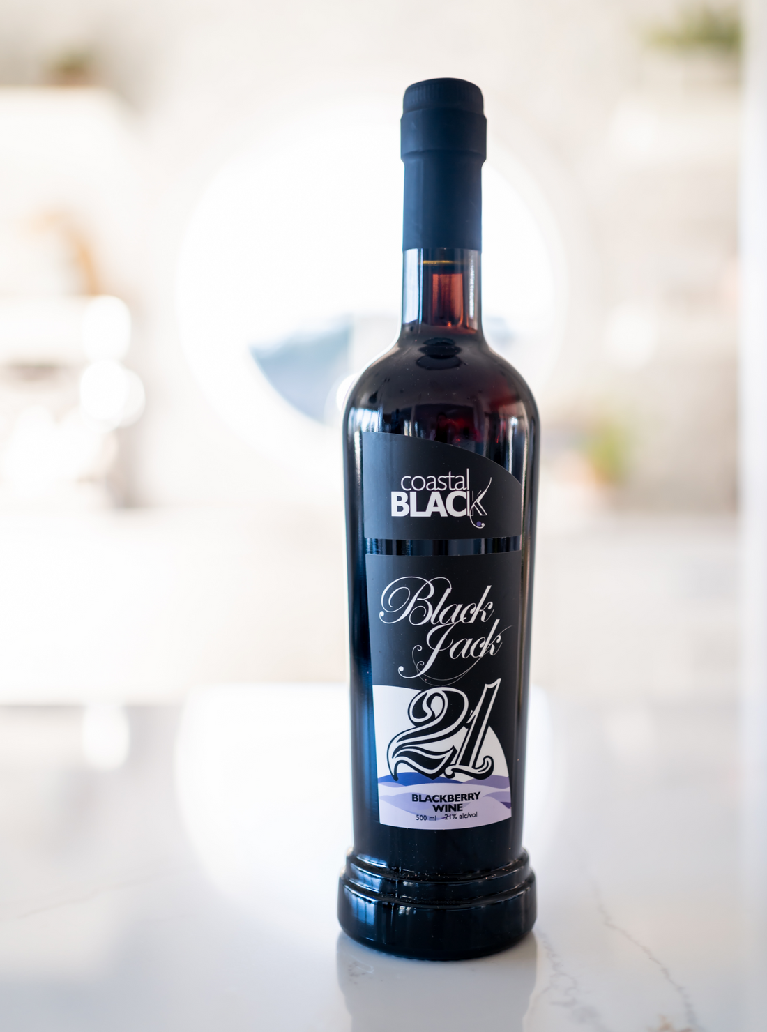 Blackjack 21 - Port-Style Fortified Blackberry Wine – Coastal Black